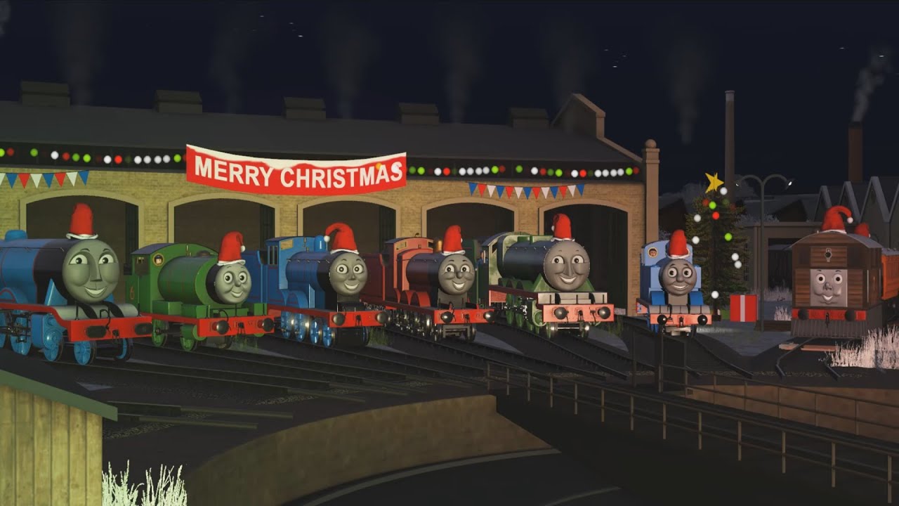 Thomas' Christmas Party Trainz Remake - YouTube