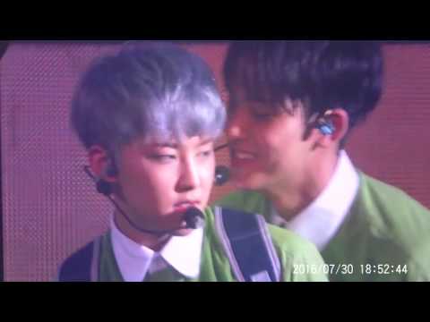 160730 SEVENTEEN Shining Diamond Concert - Hoshi + Mingyu
