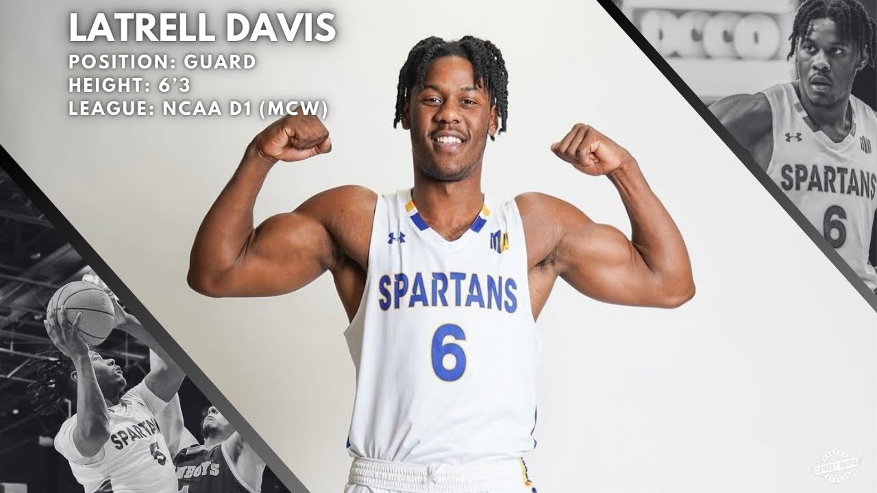 Latrell Davis Highlights 23/24 || NCAA D1 #Lowkeyhoops - YouTube