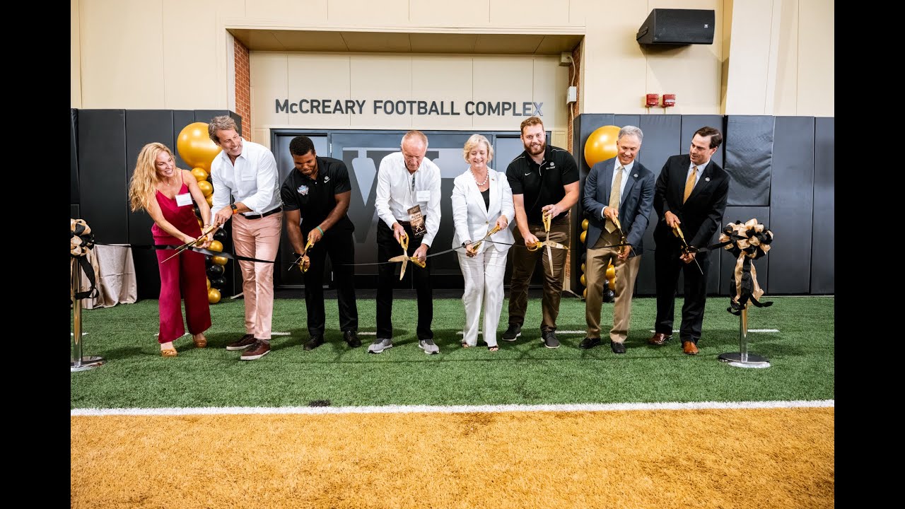 August 17, 2023: McCreary Football Complex Dedication Ceremony - YouTube