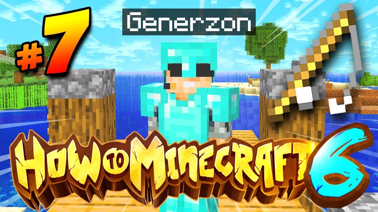 ENCHANTING THE GOD ROD 🎣 | HOW TO MINECRAFT S6 #7 (H6M) - YouTube