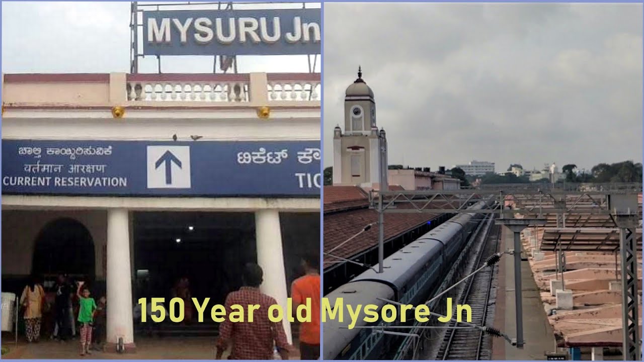 Complete Tour 150 Year Old Mysore Railway Junction facilities and ...