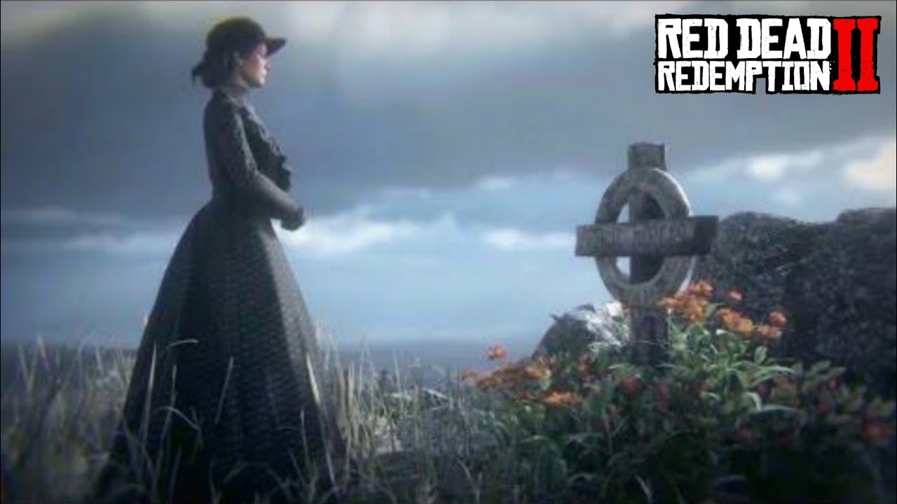 Mary Linton Visits Arthur Morgan's Grave | Red Dead Redemption 2 High ...