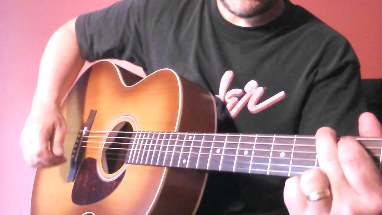 Seagull mini jumbo rustic - YouTube