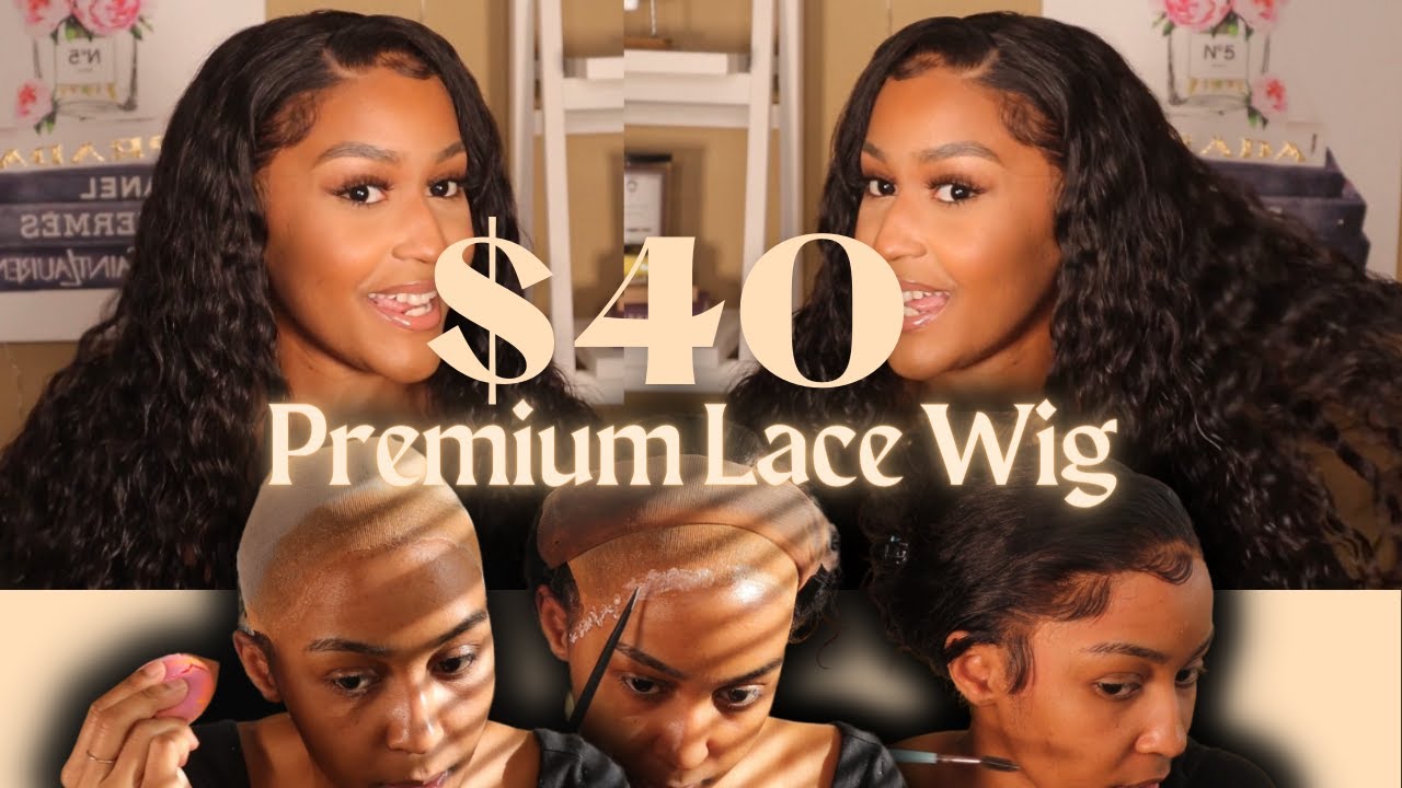 BABY THE LACE IS MELTED! | $40 WIG !! | START TO FINISH INSTALL ft ...