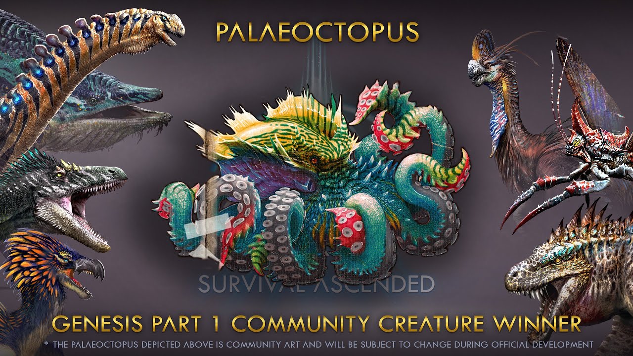 ARK SURVIVAL ASCENDED: ZWYCIĘZCA GŁOSOWANIA ujawniony! 🦑 Paleoctopus ...