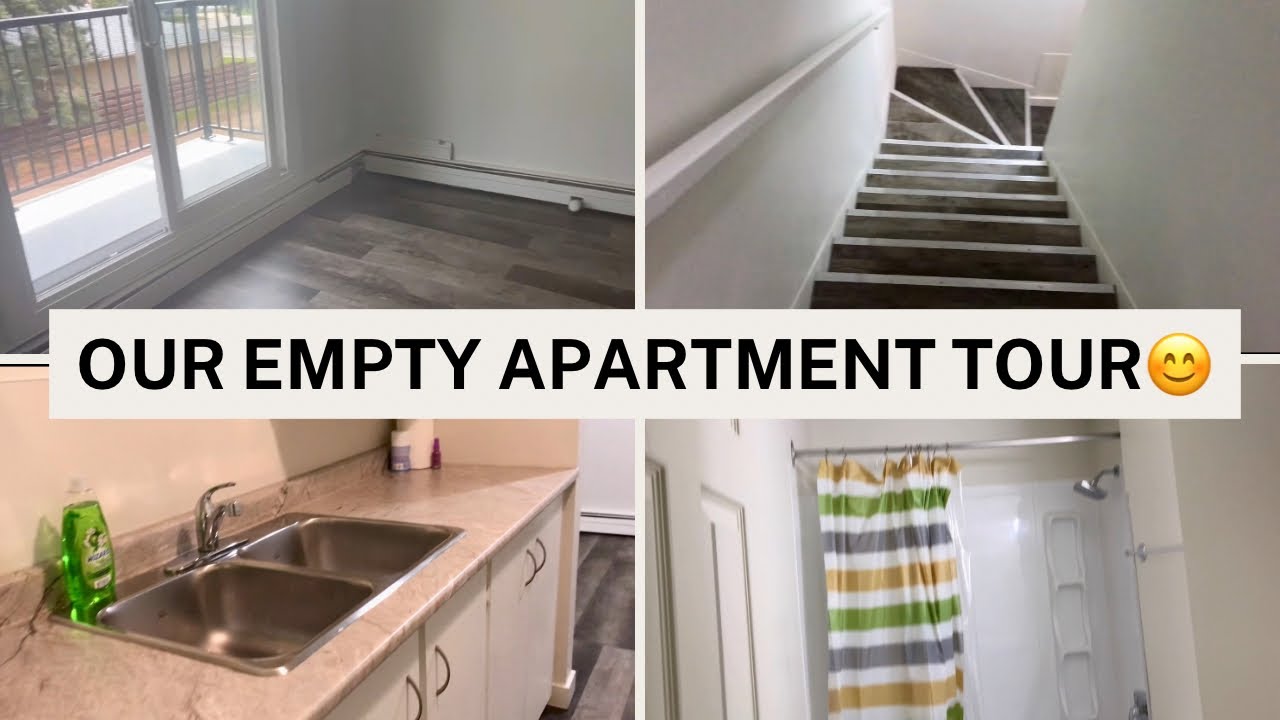 Our empty apartment tour; 2 bedroom apartment in Saskatoon ...