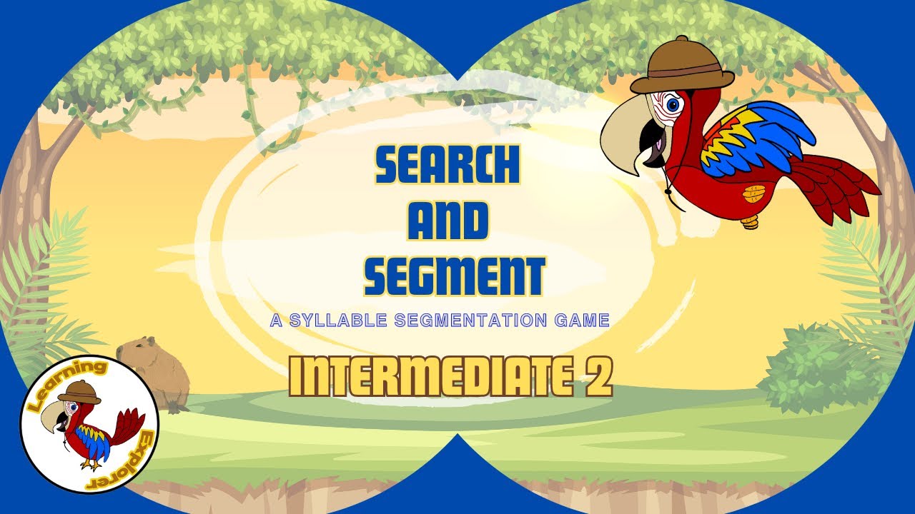 Syllable Segmentation intermediate 2 - YouTube