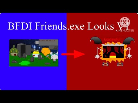 BFDI Friends exe Looks V1 - YouTube