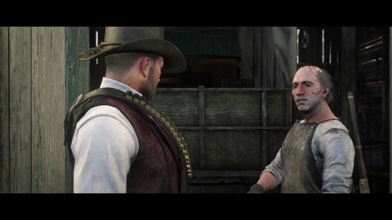 Red Dead Redemption 2: Making money at the wagon fence - YouTube