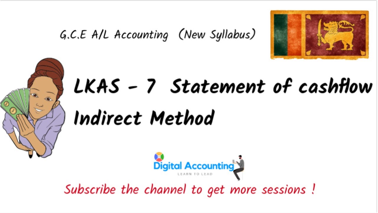 Cash flow statement | indirect method explained | A/L Accounting - YouTube