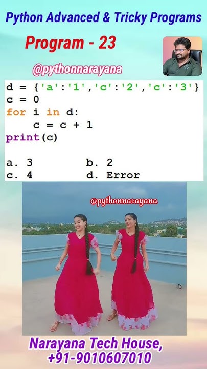 Python Advanced & Tricky Program - 23 - YouTube