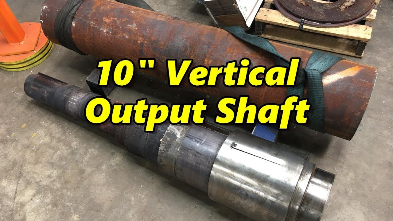 10 Inch Vertical Output Shaft Part 1 - YouTube