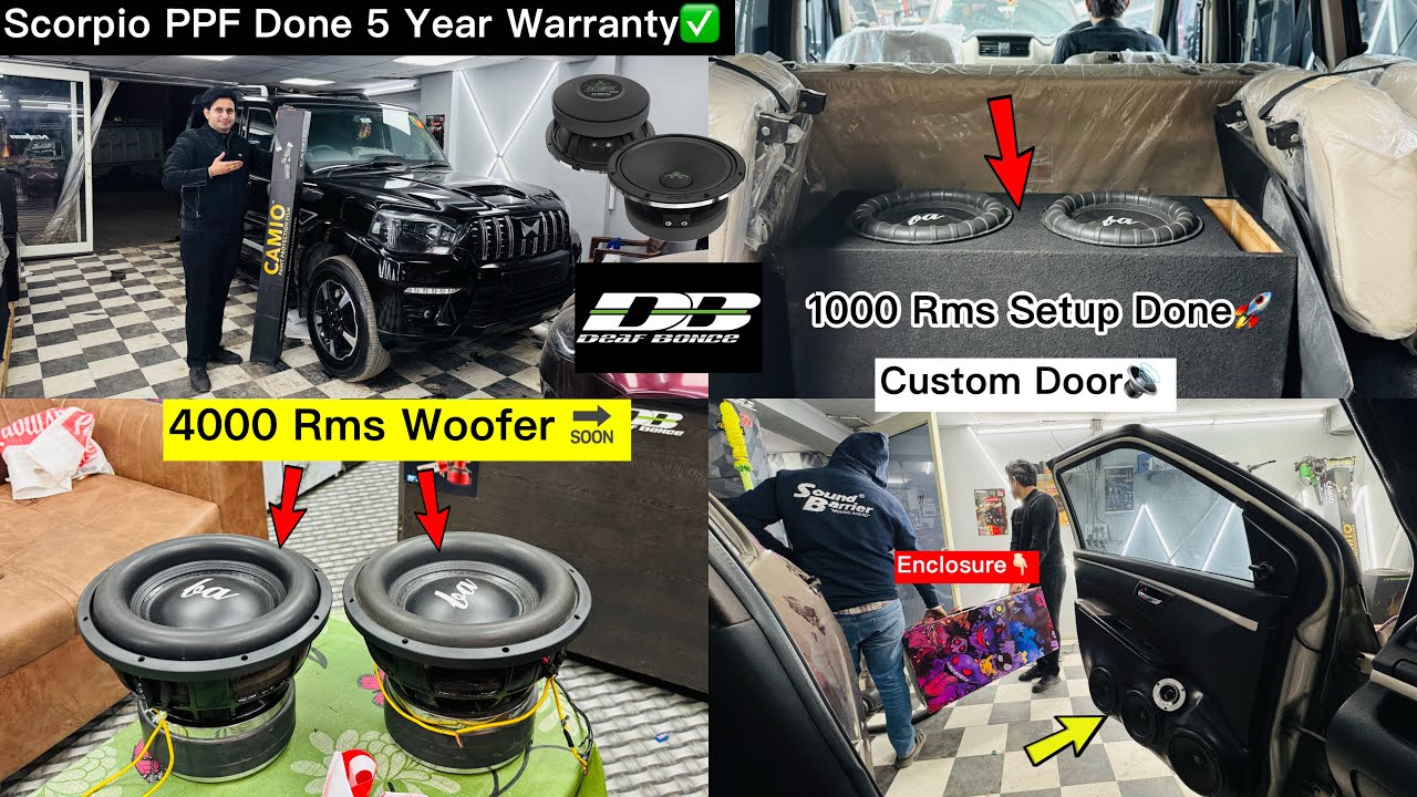 Scorpio Classic Gloss Black PPF 4000 Rms Swift Coming Soon Custom Door ...