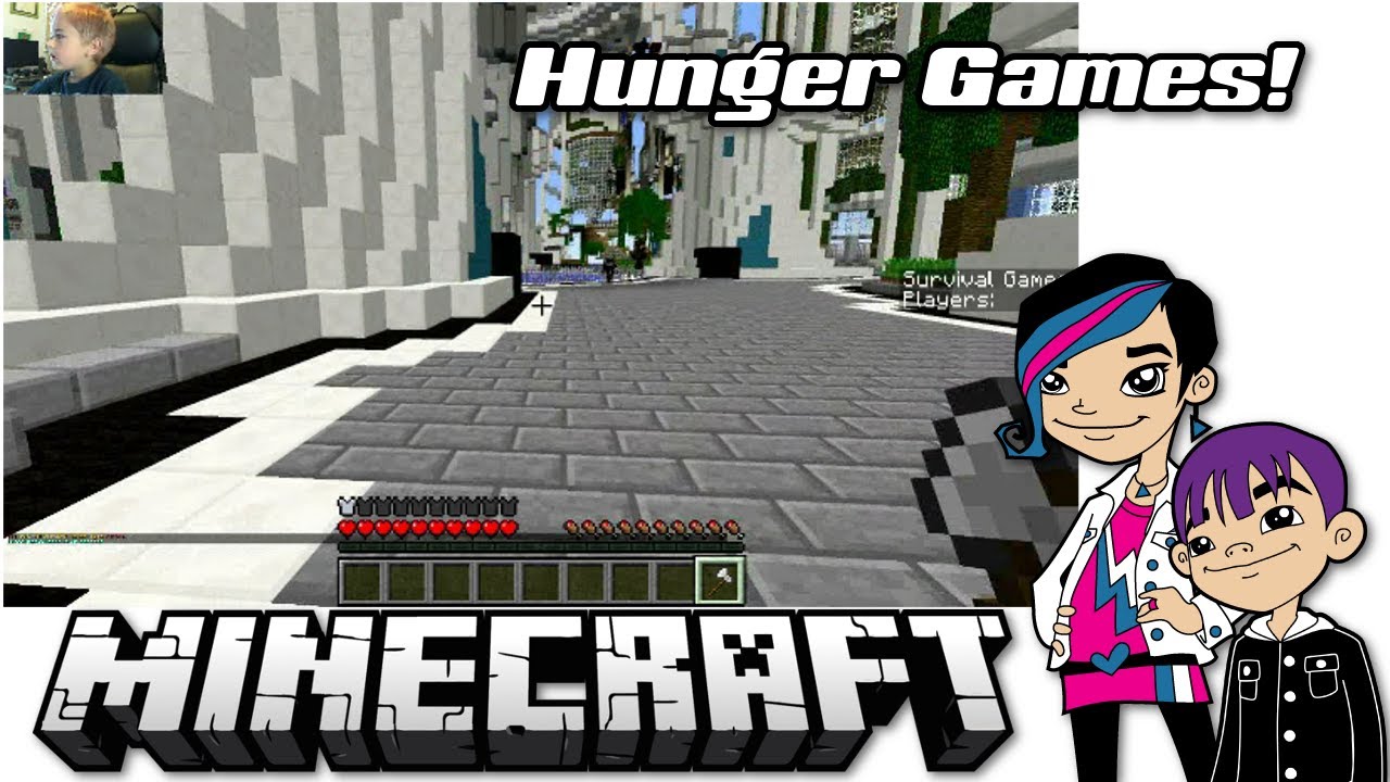 Minecraft Monday Junior EP23 - Hunger Games on Jerry and Harry Server ...