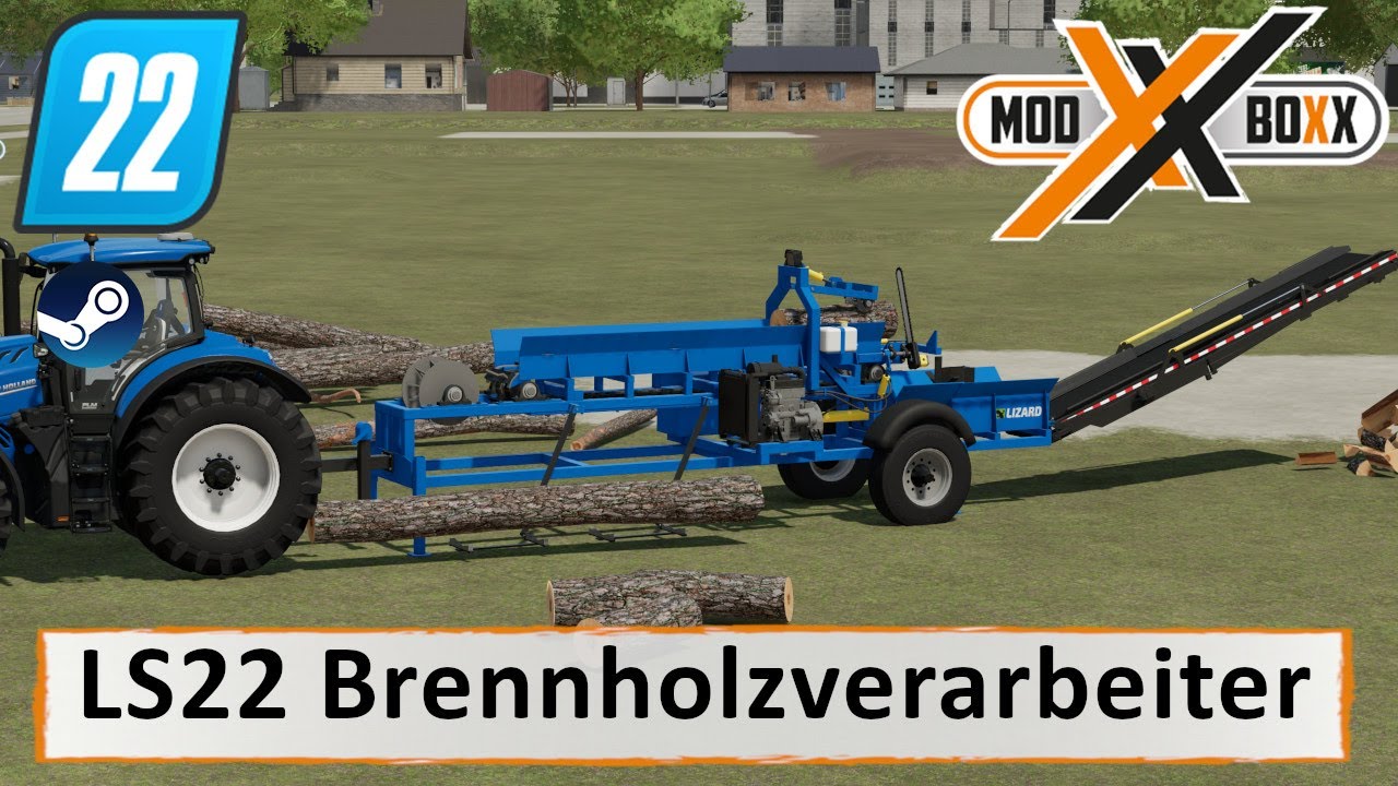 LS22 Mods | Brennholzverarbeiter | Landwirtschafts Simulator 22 | - YouTube