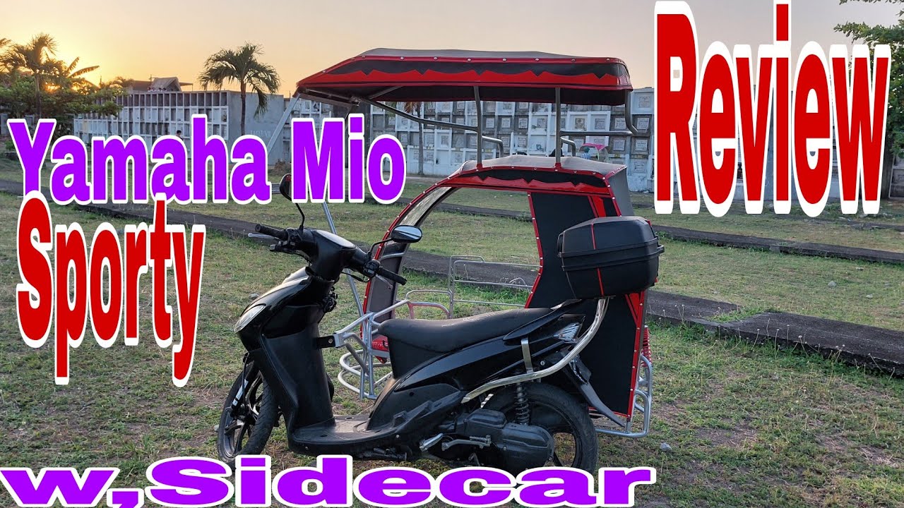 Review! Yamaha Sporty With Super Elegant & Cute Design Sidecar | By ...