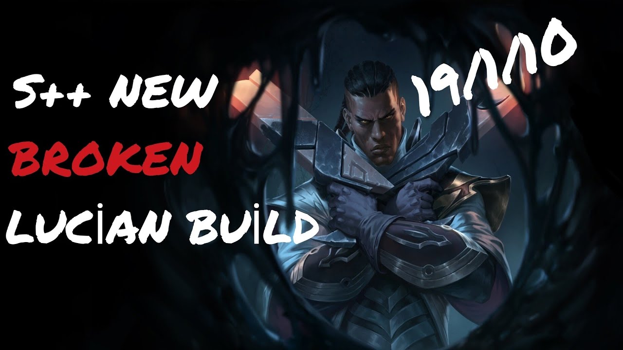 NEW BROKEN LUCIAN BUİLD 🔥 S Tier Hyper Carry Lucian - Season 6 - Wild ...