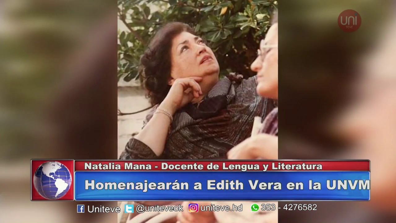 Homenajearán a Edith Vera - YouTube