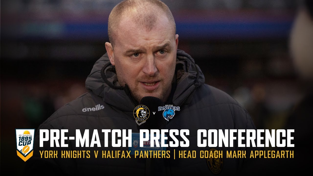 PRE-MATCH INTERVIEW | MARK APPLEGARTH | Halifax Panthers (H) | AB ...