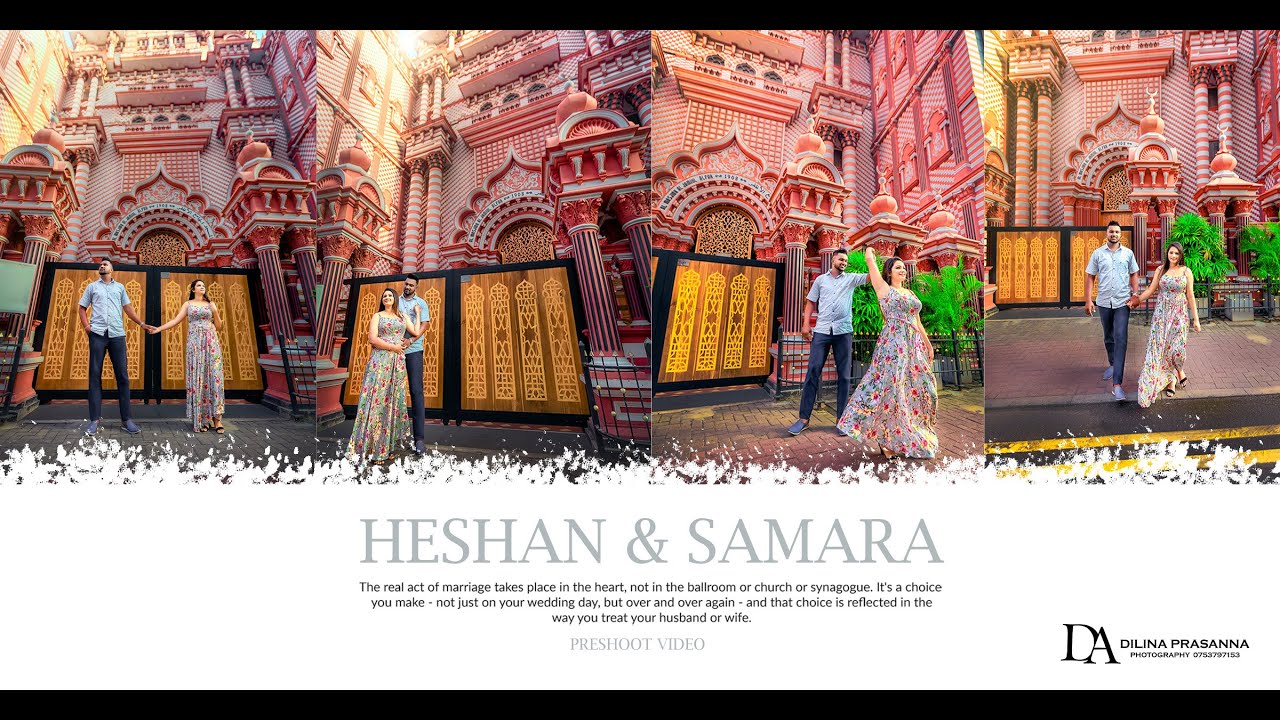 heshan & samara preshoot - YouTube