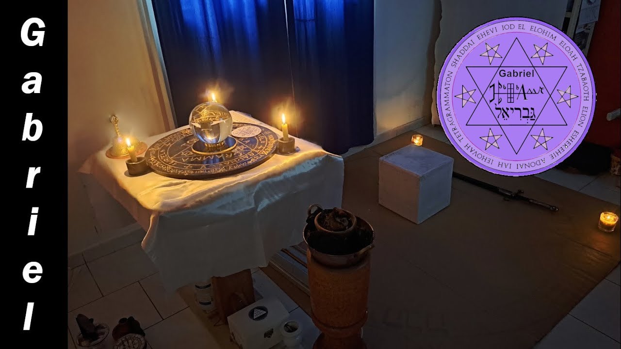 #Evocando Gabriel o arcanjo da Anunciação, Yesod a esfera que guarda os ...