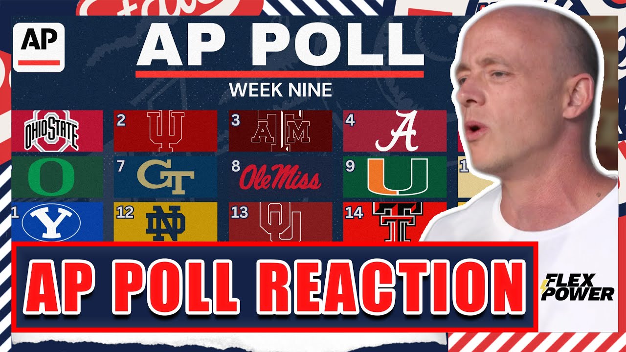 AP Poll Week 9 Reaction...MOST Overrated & Underrated Teams - Josh Pate ...