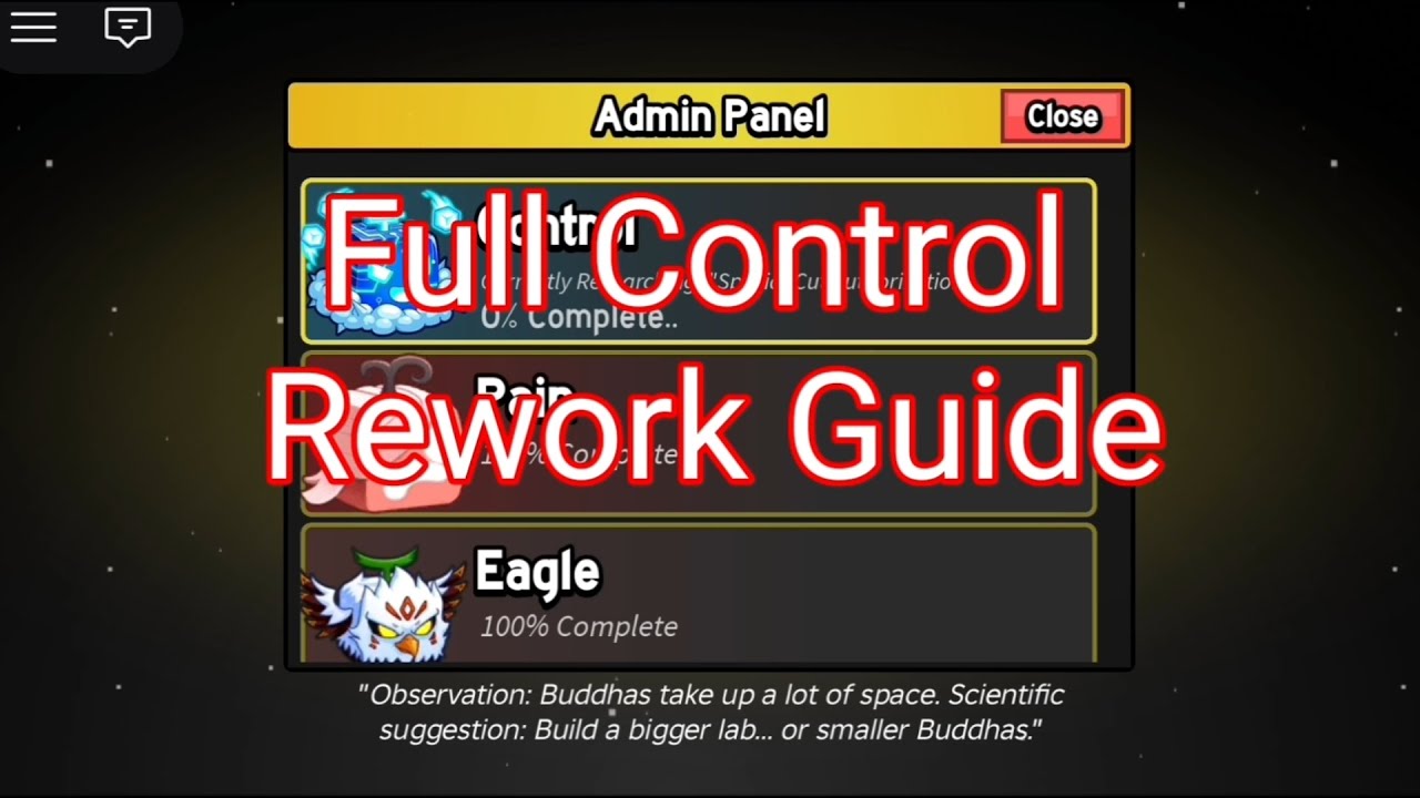Full Control Rework Guide | Blox Fruit - YouTube