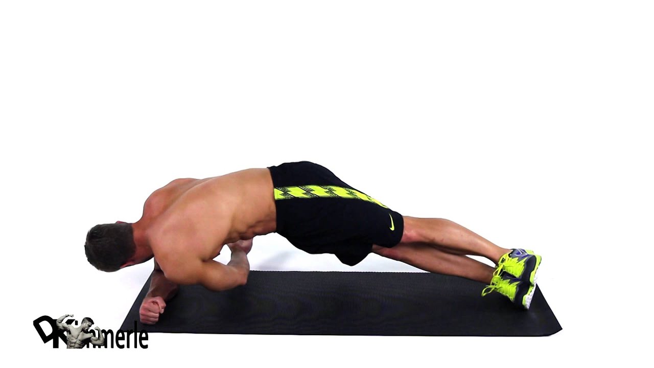 Plank Side Reach Under - YouTube