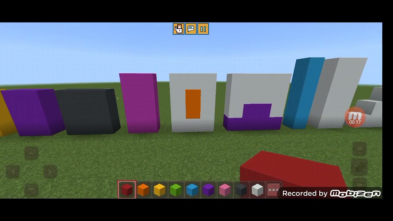 numberblocks size comparison 1 - 100 minecraft eerskraft playings and ...