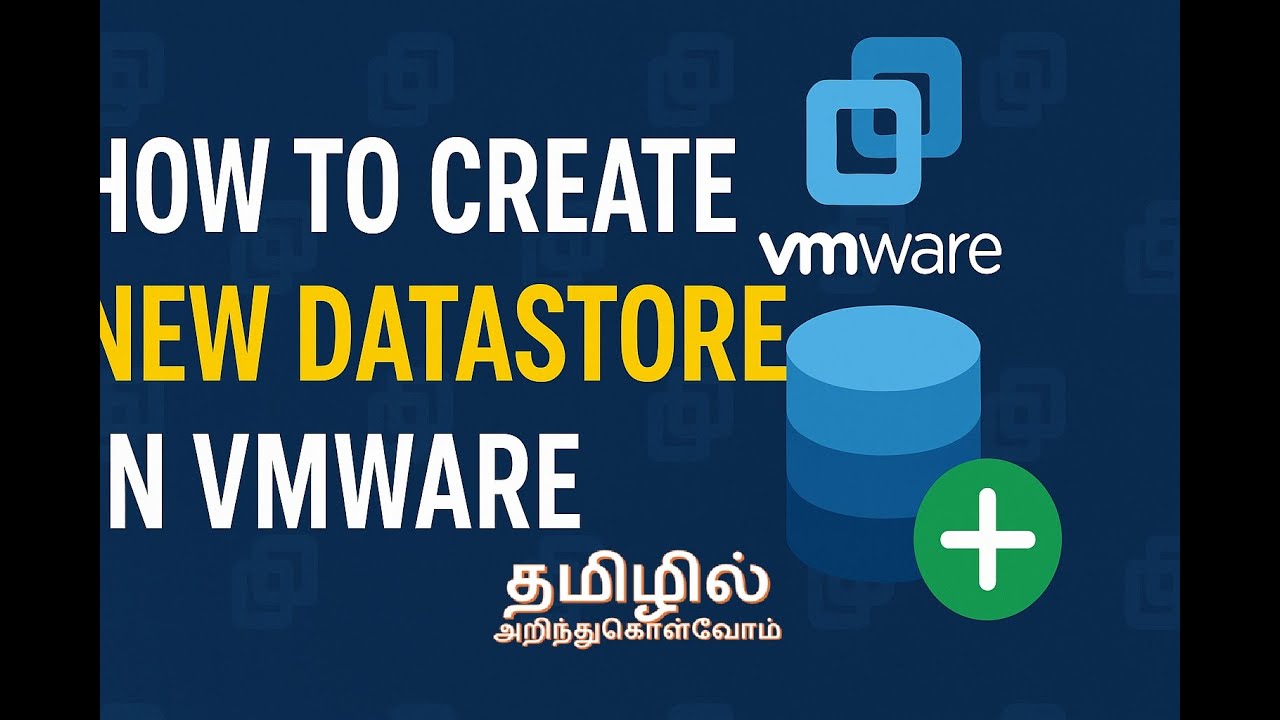 How to Create new Datastore in VMware vCenter 8.0 | Process of new LUN ...