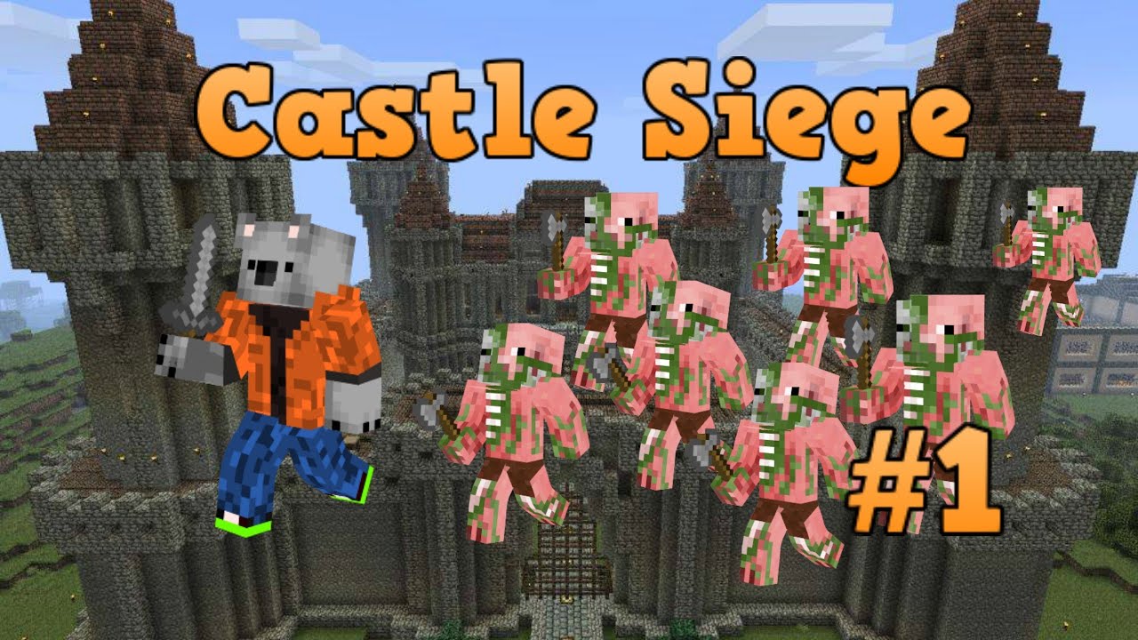 Castle Siege on mineplex with Hayden - YouTube