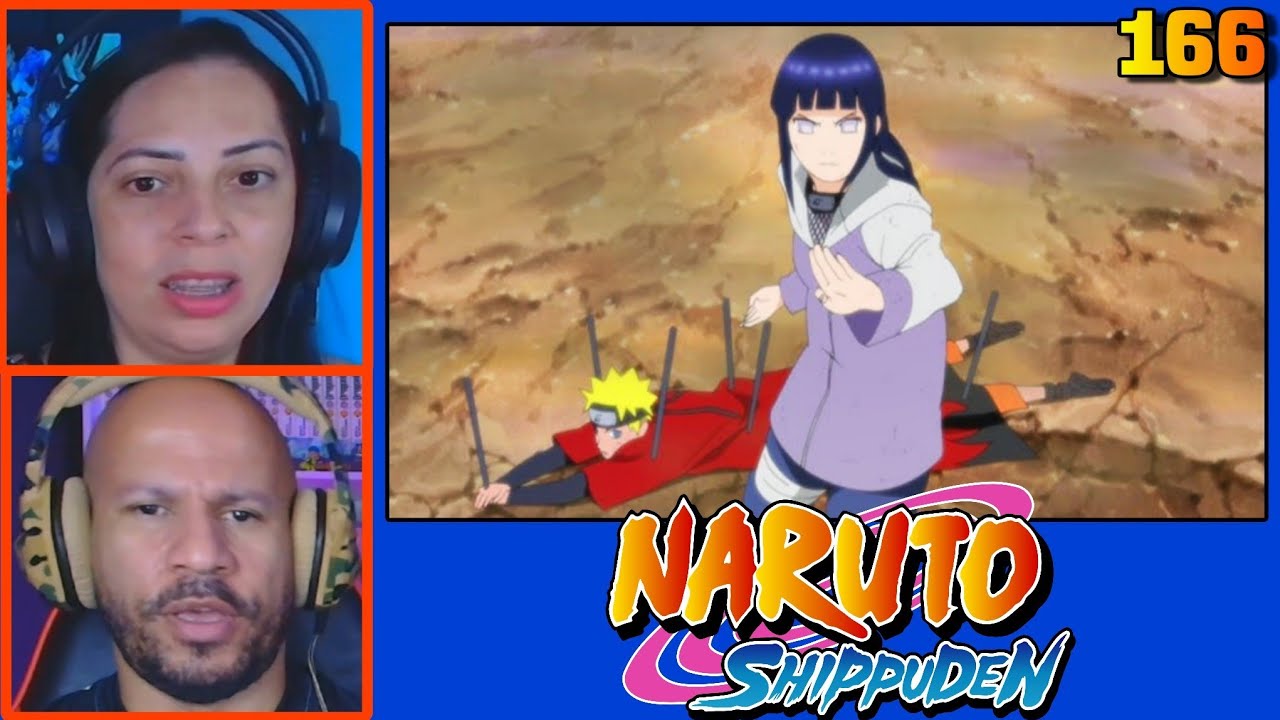 ELA SE DECLAROU! A DETERMINAÇÃO DE HINATA! NARUTO SHIPPUDEN EP 166 ...