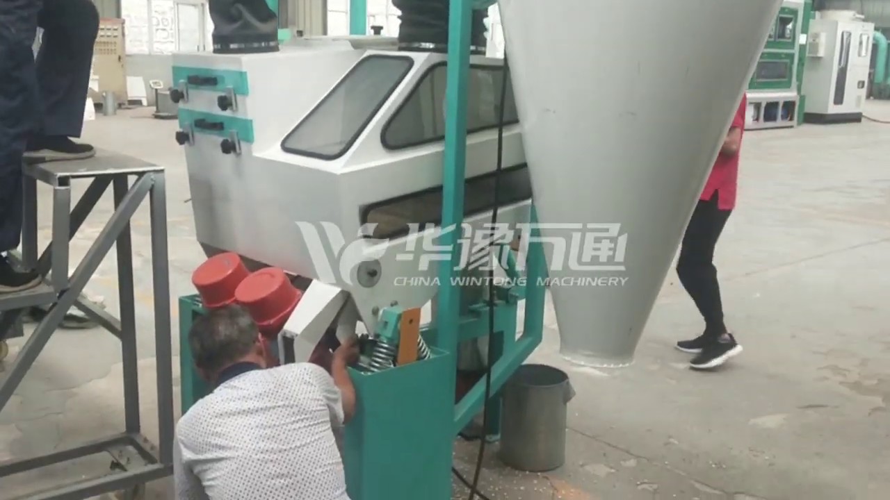 TQLS-85 Combined white corn maize destoner machine, Integrated Cleaning ...