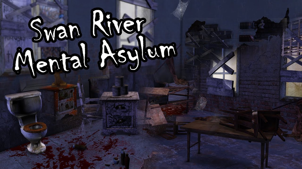 Swan River Mental Asylum | The Sims 4 Speed Build - YouTube