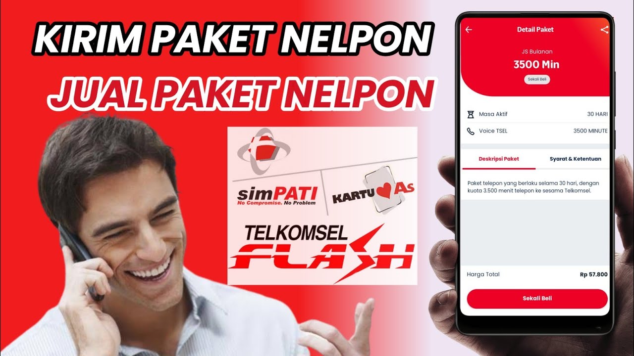 Begini Cara Kirim Paket Nelpon Telkomsel || Paket Telpon Bulanan ...