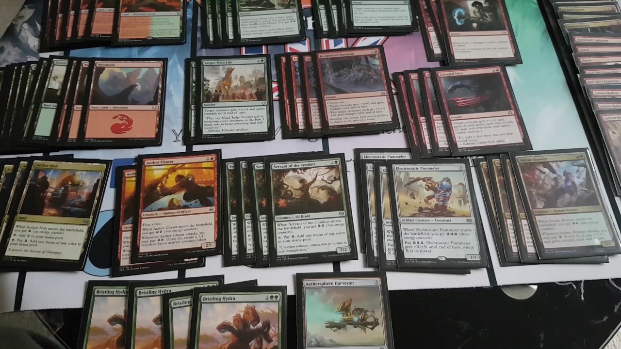 Creatures of aether decks - smartbooy