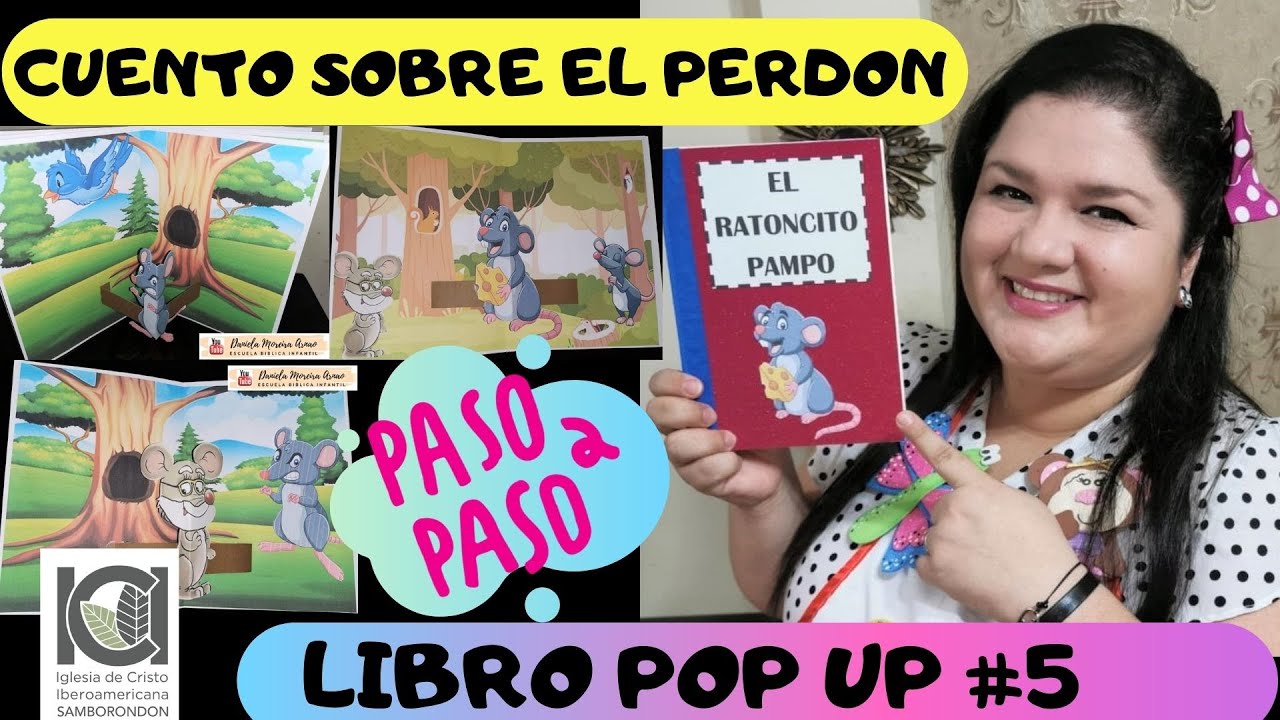 CUENTO SOBRE EL PERDON - LIBRO POP UP #5 - EL RATONCITO QUE NO QUERIA ...