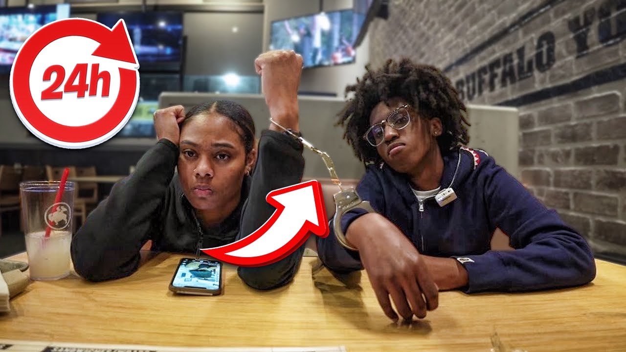 HANDCUFFED TO ZOE FOR 24 HOURS! *GONE WRONG* - YouTube