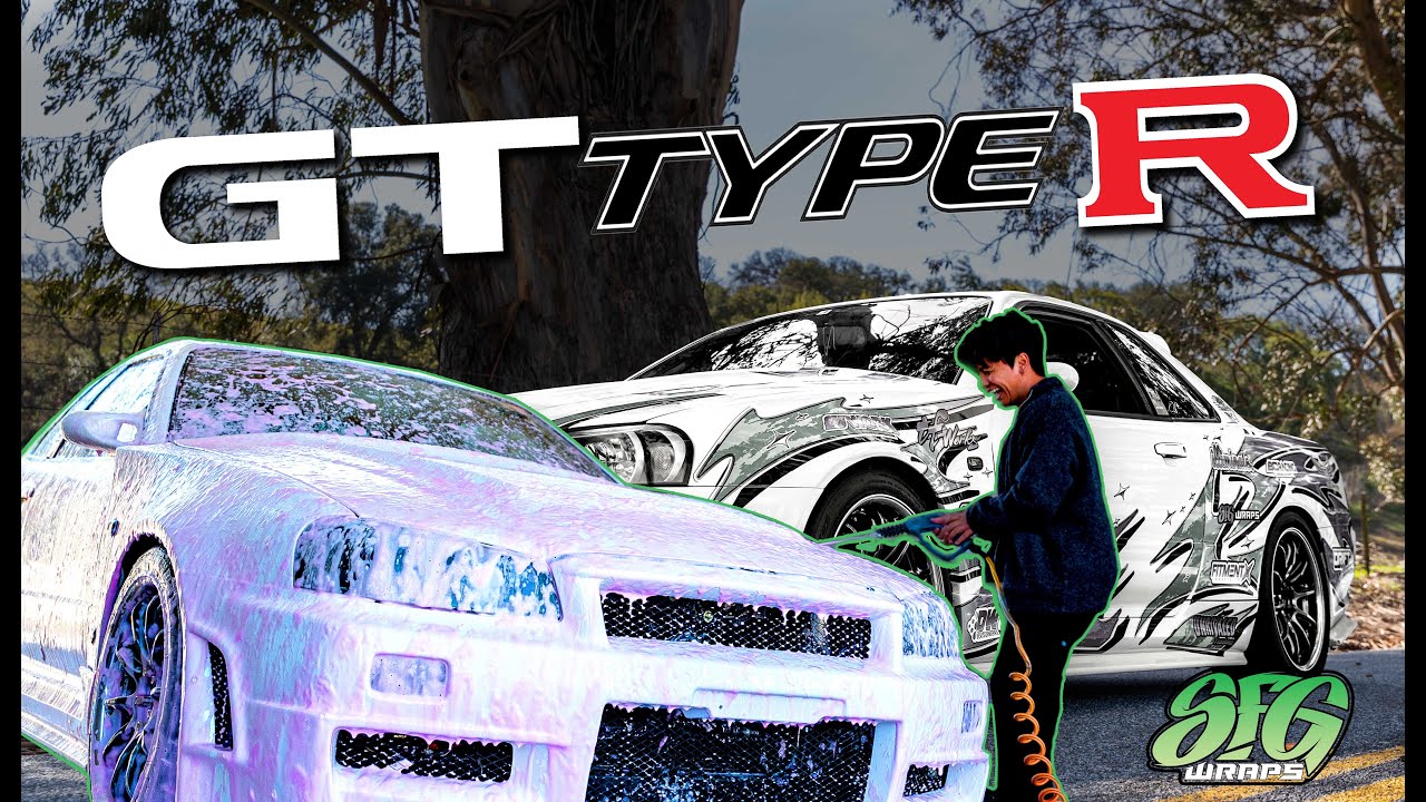 Skyline GTR R34 livery for Randy of illiminate - YouTube