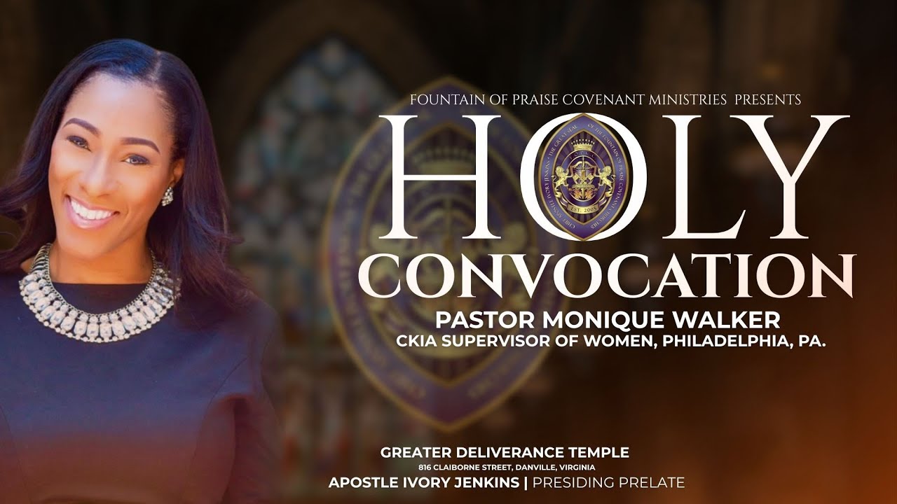 THE GLORY HAS ENTERED THE BUILDING | Pastor Monique Walker - YouTube