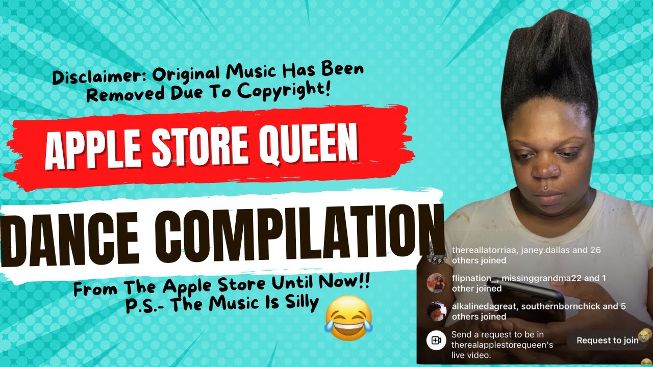 Apple Store Queen Dance Compilation From The Apple Store Til NOW! - YouTube