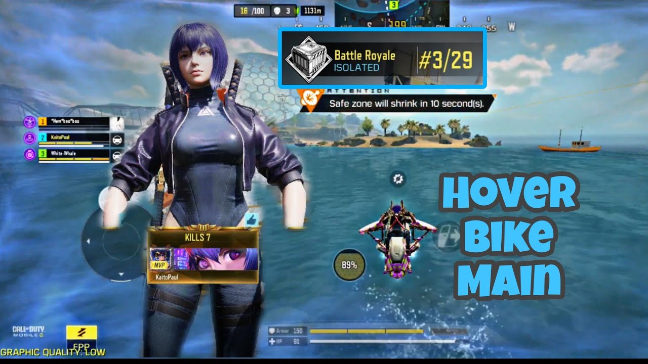 Hoverbike Main - Call of Duty Mobile - YouTube