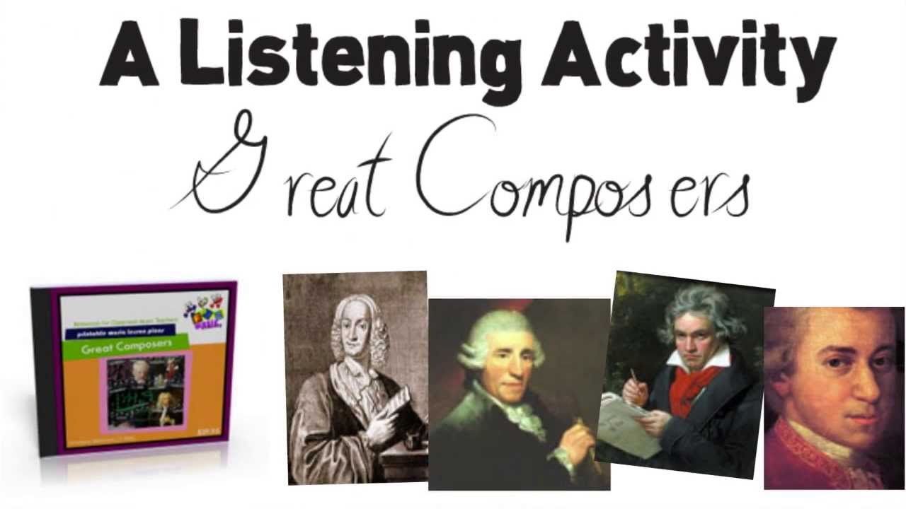 Great Composers Listening Activity - YouTube