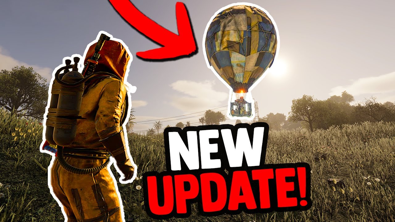 NEW UPDATES Rust Console New Gen! Air Transport, Gameplay, SAM ...
