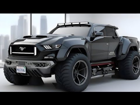 2026 Ford Mustang Pickup Truck Resmen Tanıtıldı – V8 Gücü Kamyonet Çılgınlığıyla Buluşuyor!