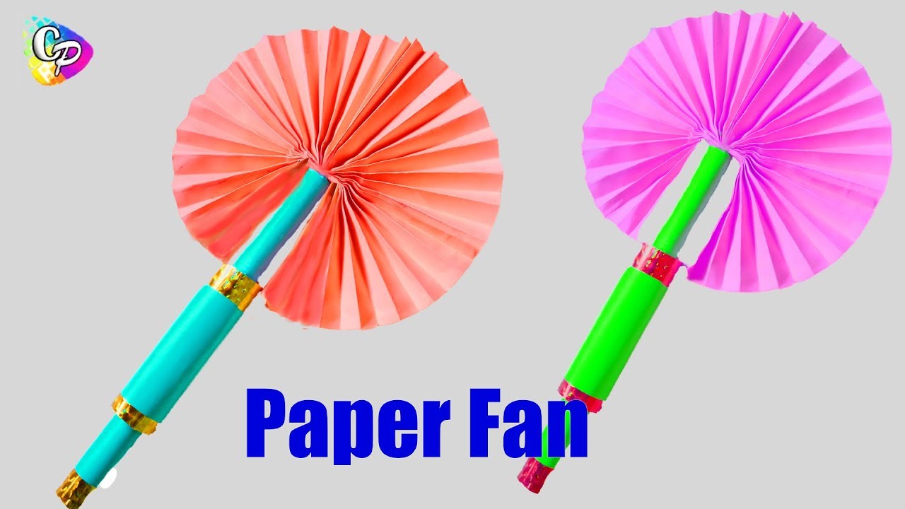 DIY Magic Hand Paper Fan | Summer Special Easy Paper Folding POCKET FAN ...