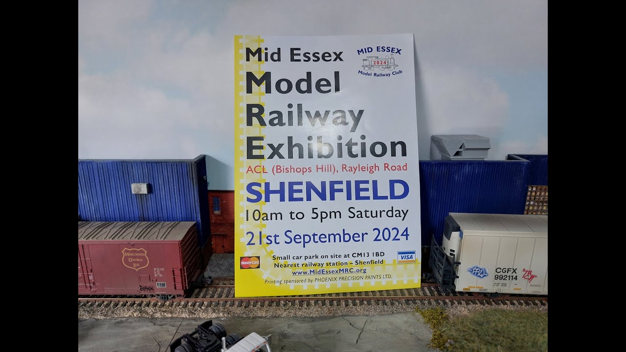 Show announcement - Mid Essex Model Railway Exhibition 2024 - YouTube