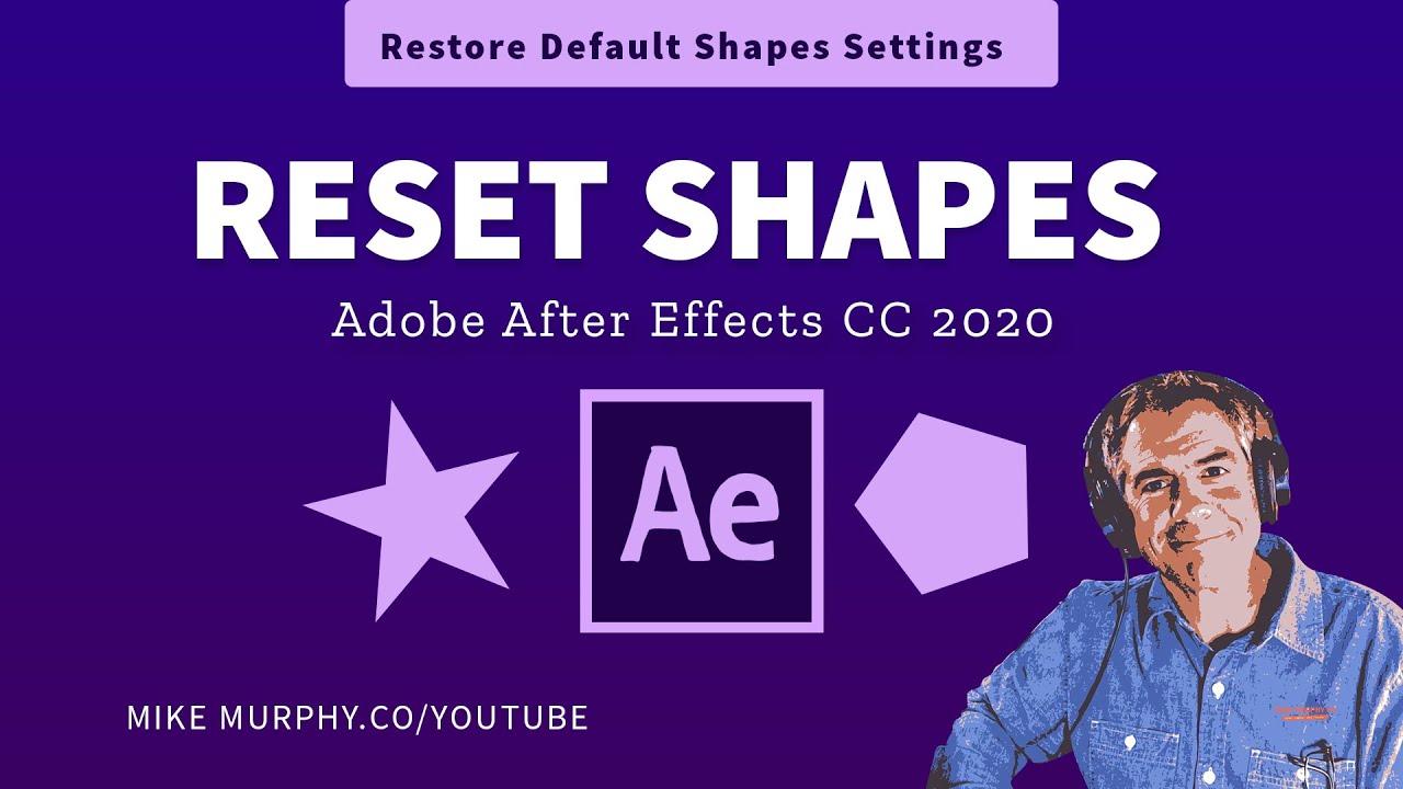 After Effects: Reset Star & Polygon Shape Tools - YouTube