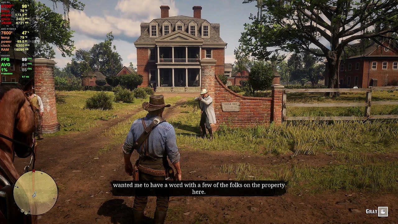 RDR 2 | 1440p Optimized Settings | RX 6700 XT for Performance and ...